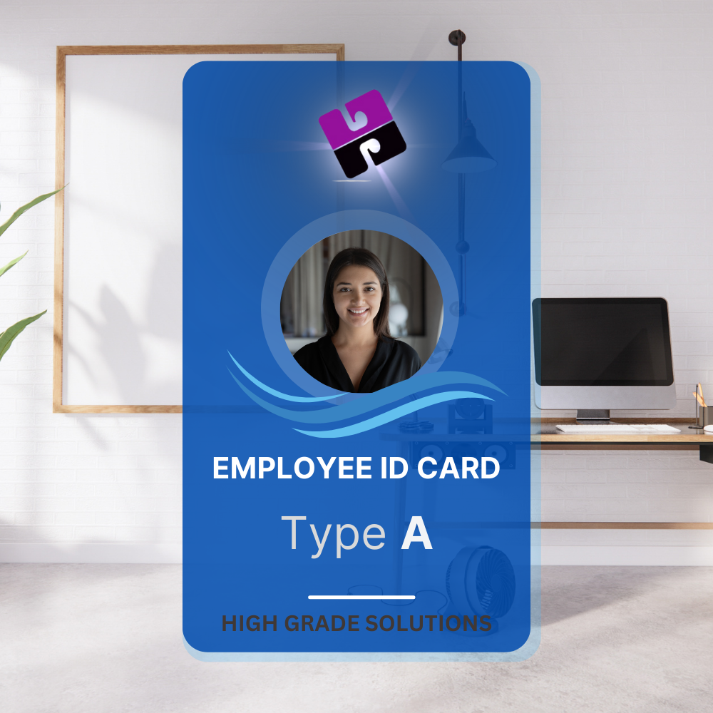 Office ID Card Type A (700 Micron) - High Grade :: ID Card Printing